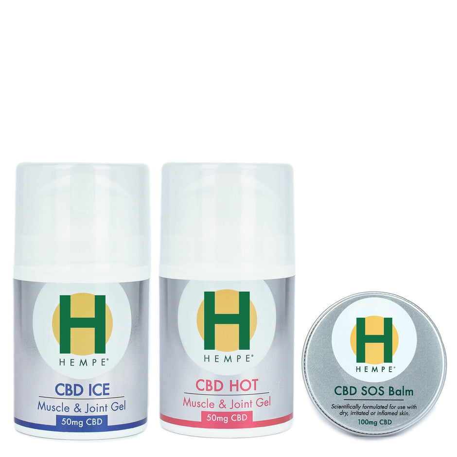 Shop our CBD Pain Relief Product Range Online - HEMPE